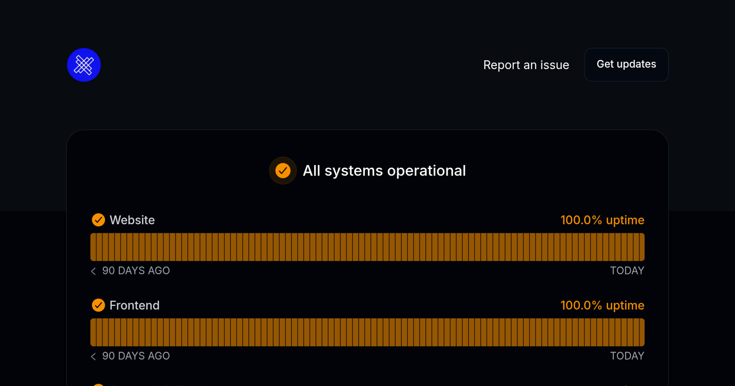 Our Public API - Everstrike - Status